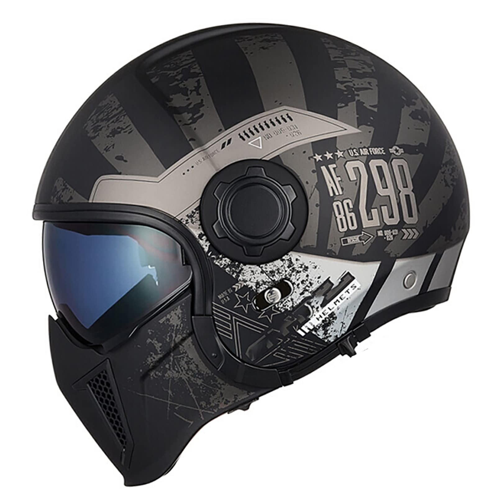 Air Force Motorcycle Half Helmet
