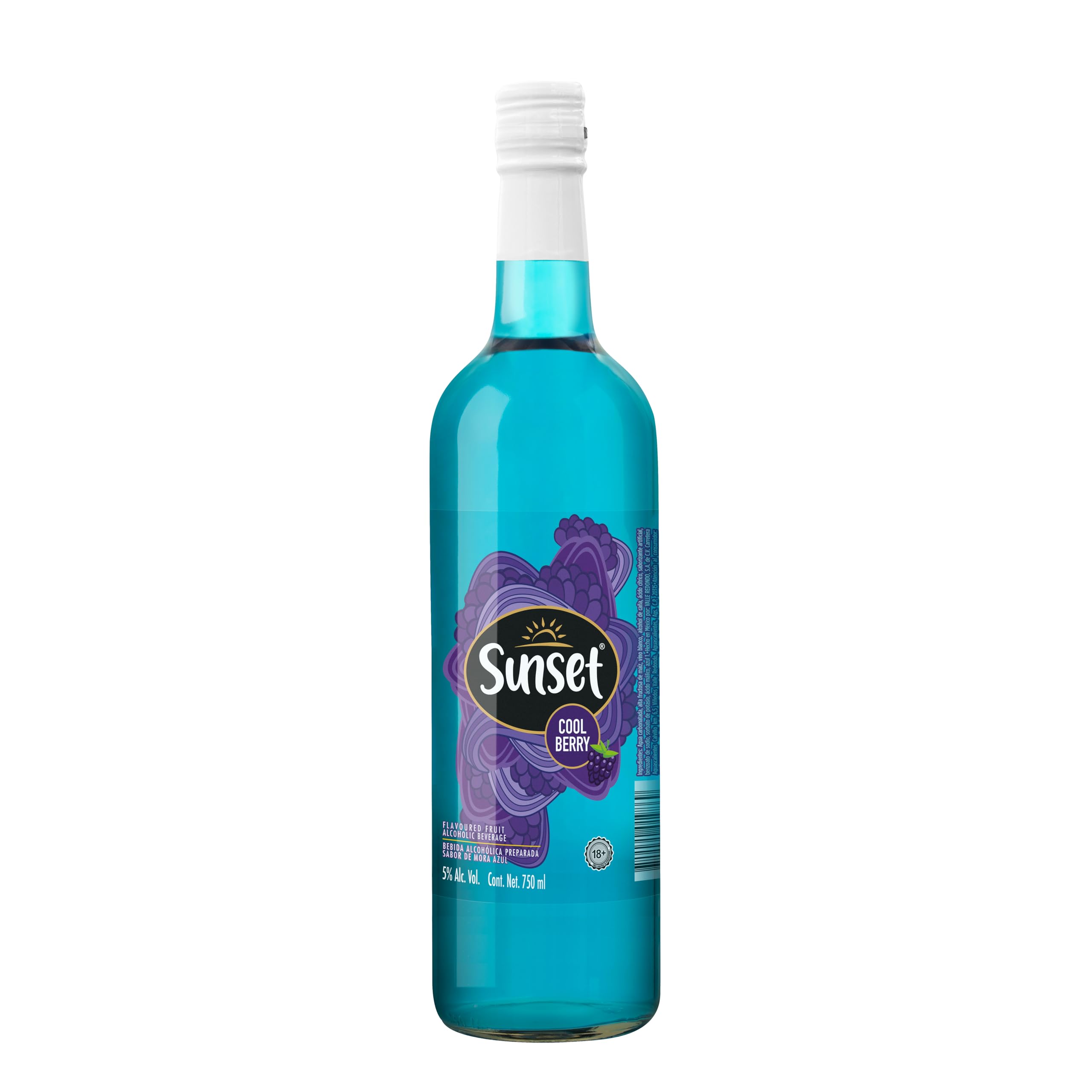 SUNSET COOLER COOL BERRY, 750ML : Amazon.com.mx: Alimentos y Bebidas