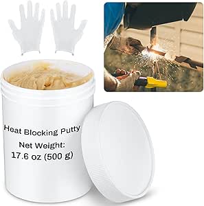 Swiffen Heat Sink Putty 17.6 oz Heat Blocking Putty Reusable Moldable Solder Insulation Clay ...