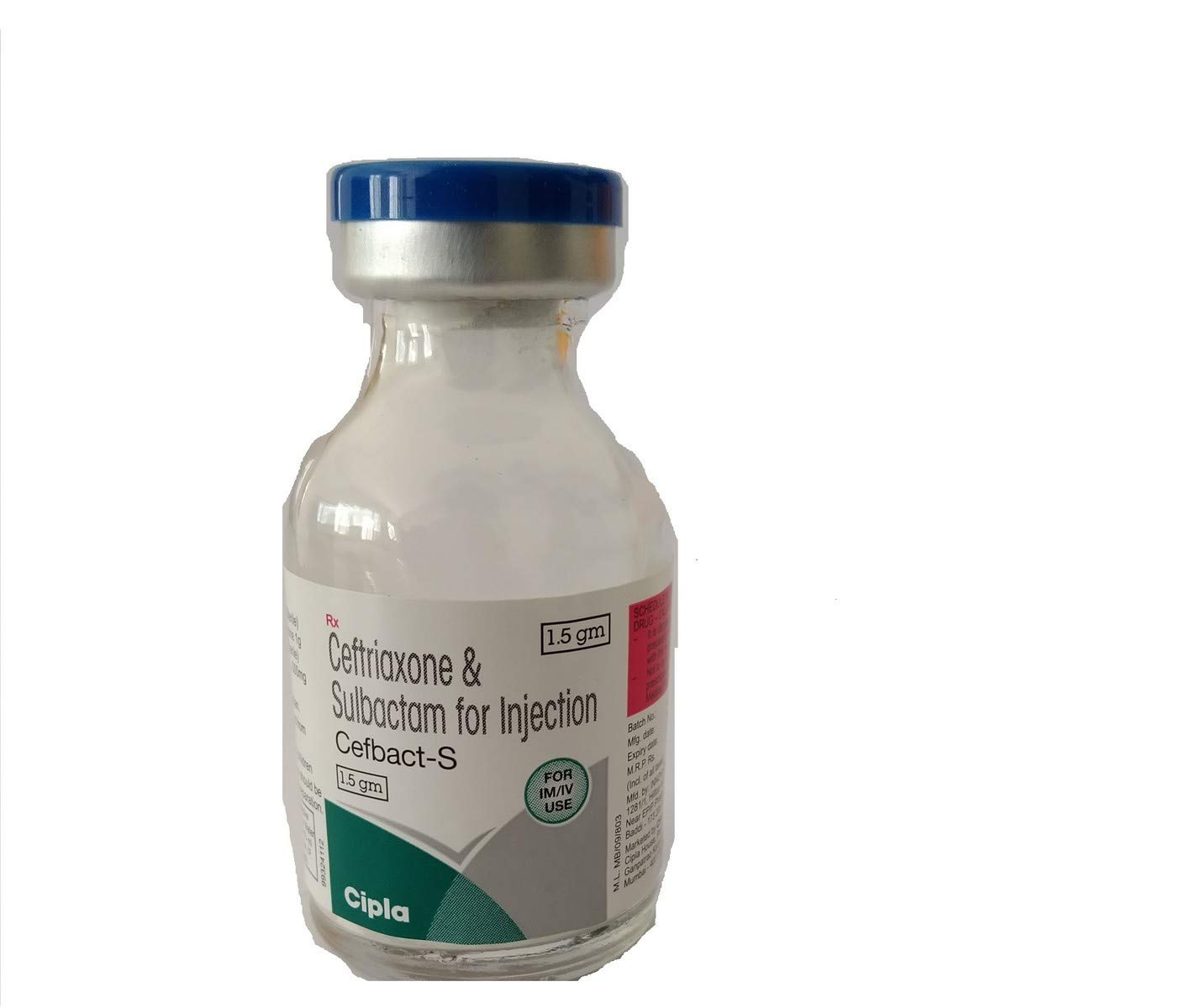 Cefbact-S 1.5gm Injection : Amazon.in: Health & Personal Care