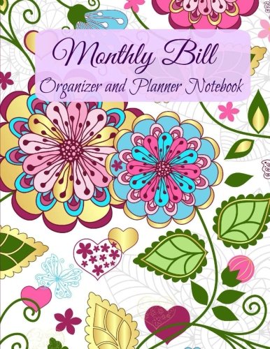 Amazon.com: Monthly Bill Organizer and Planner Notebook (Extra Large ...