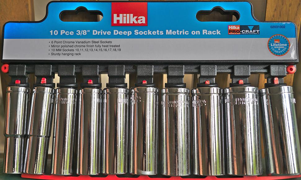 Hilka 02031002 3/8-inch Pro Craft Deep Metric Socket Set : Amazon.co.uk ...