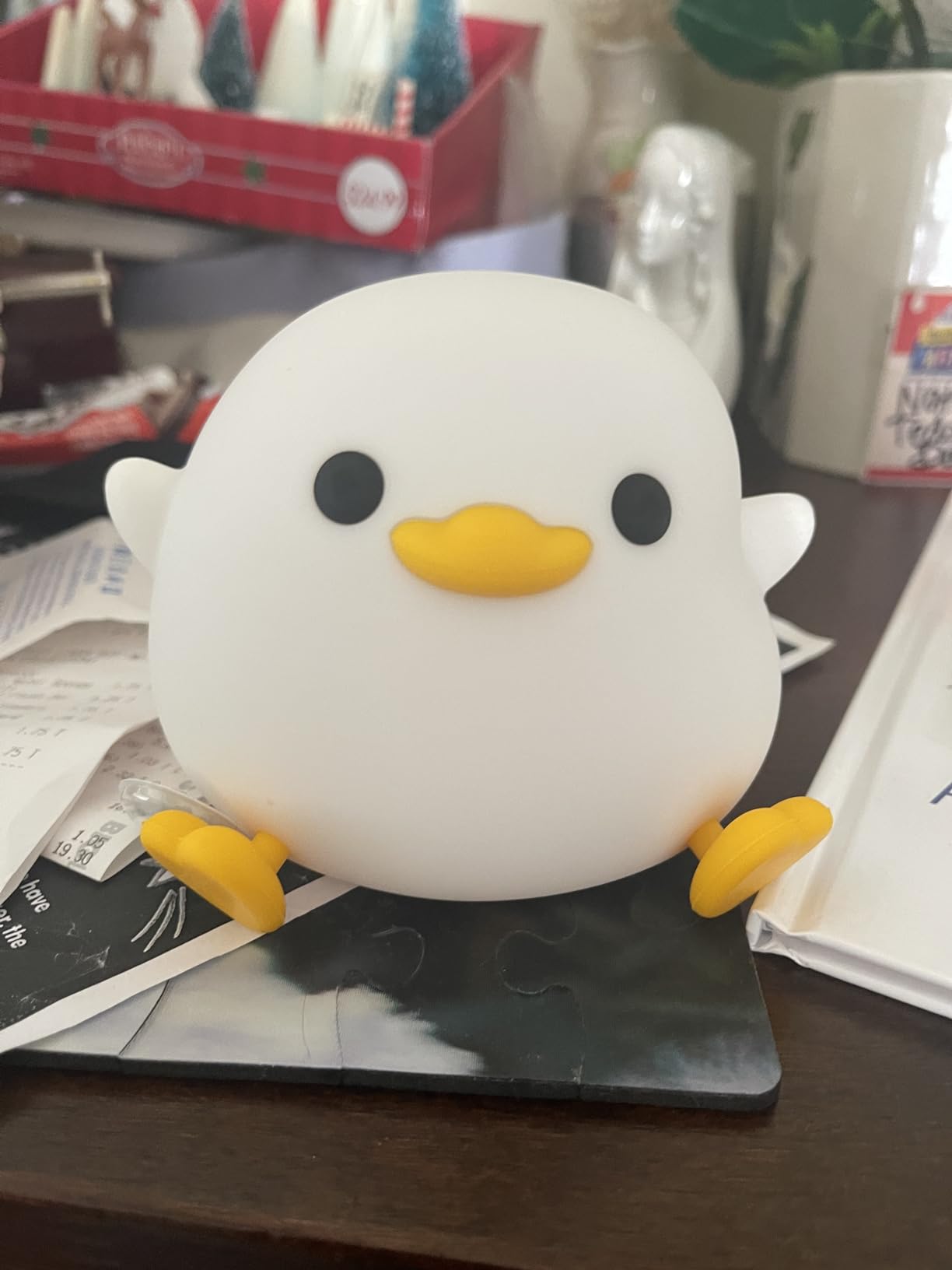 Amazon.com: Daixinde Duck Night Light, Cute Duck Light, Rechargeable ...