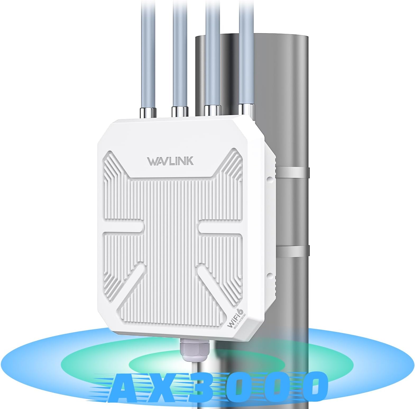 WAVLINK Weatherproof AC600 Outdoor Access Point/WiFi Range Extender ...