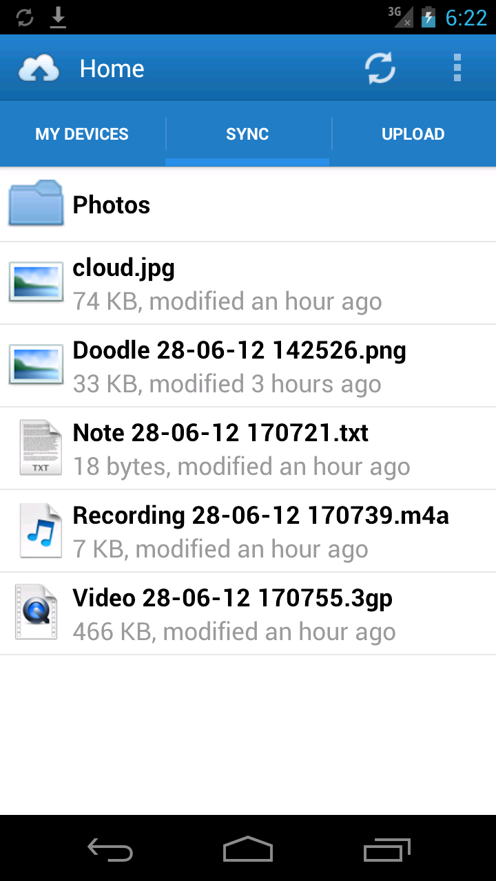 MyPC Backup - App on Amazon Appstore
