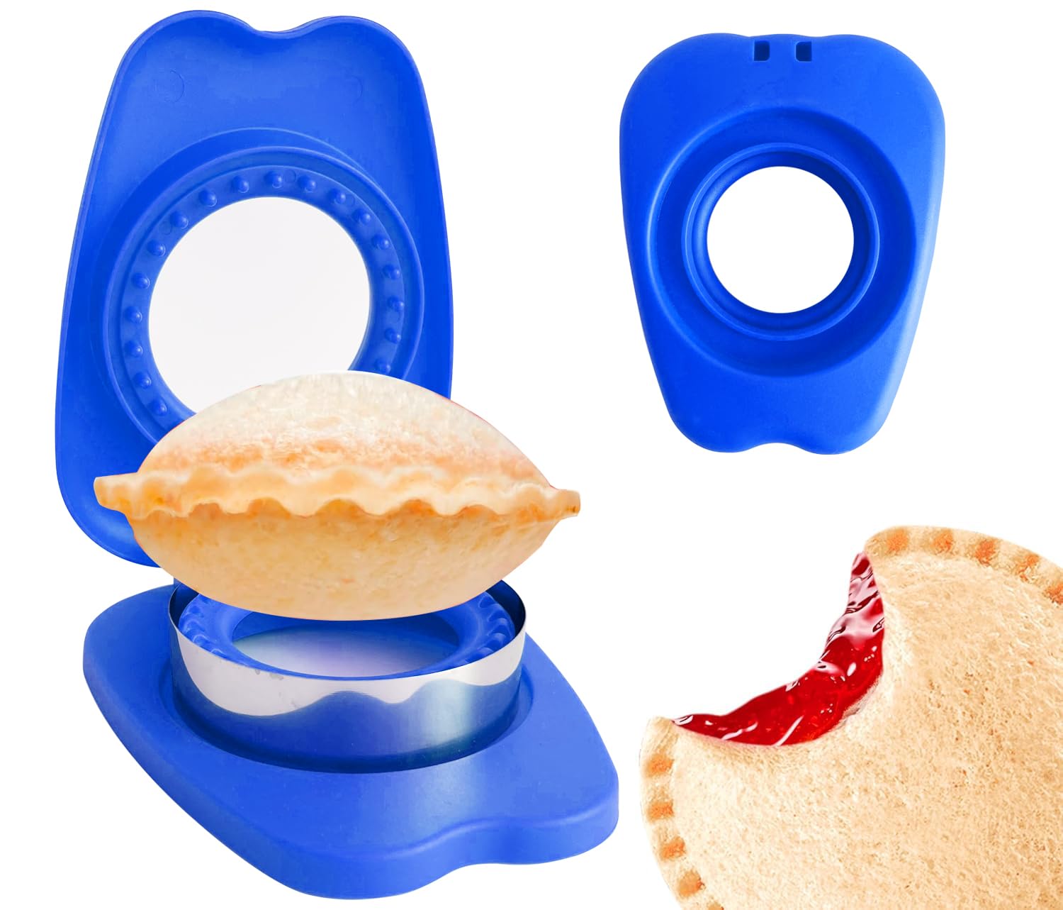 Amazon.com: Sandwich Cutter and Sealer (Round) - Crustless Sandwich ...