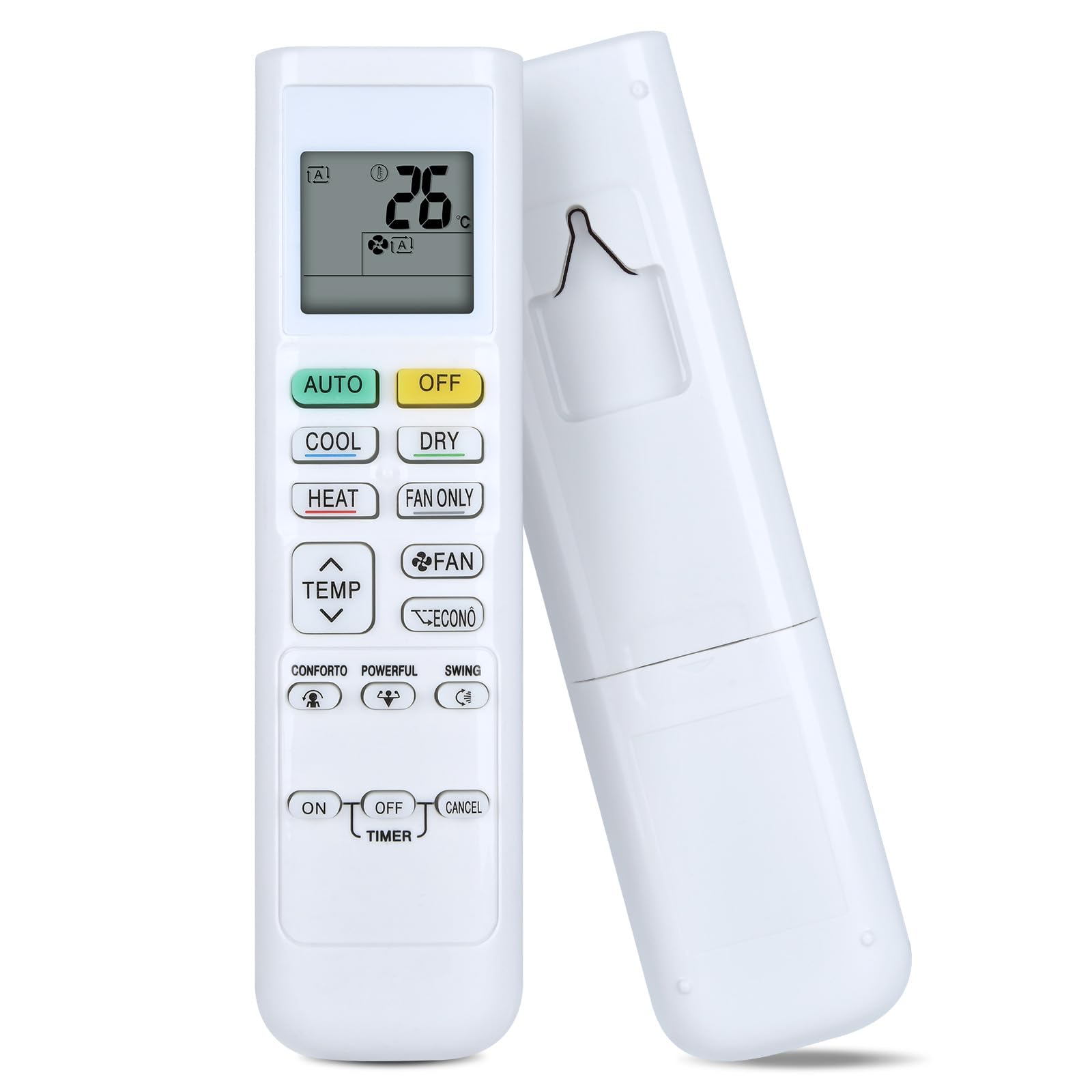 Amazon.com: PZL New AC Remote for DAIKIN Air Conditioner Remote Control ...