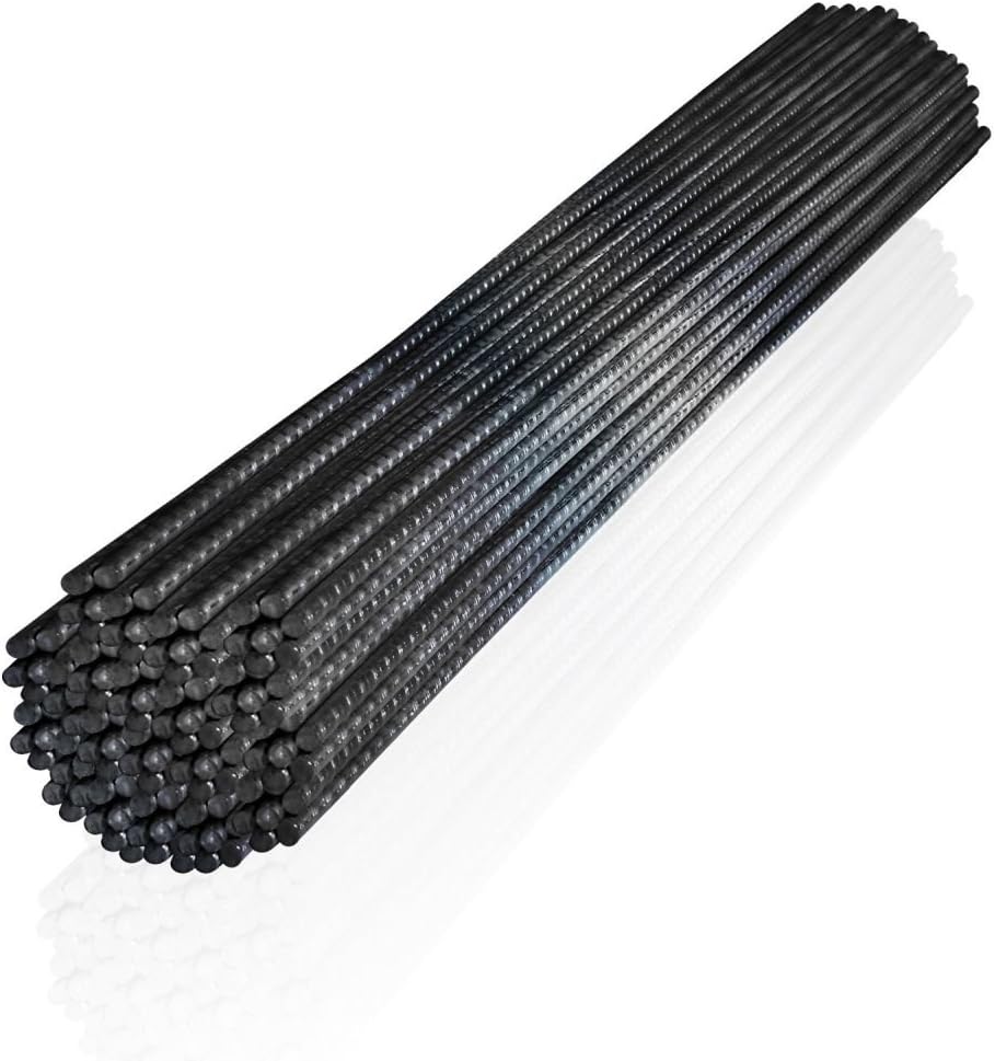 Fuchs Design 10 pièce acier à béton B500A côtelé 1 m Longueur 10 mm ...