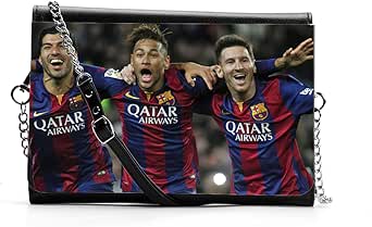 Amazon.co.jp: [PTLYe] Lionel Messi Neymar Women's Shoulder Bag, Cross ...