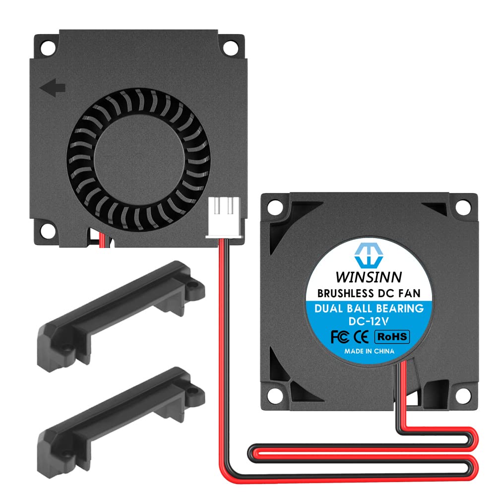 Snapklik.com : WINSINN 40mm Blower Fan 12V, 3D Printer Micro 12 Volt ...