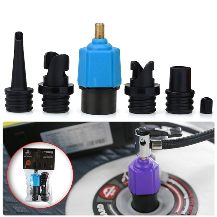 Buy SUP Electric Pump Adaptor Compressor Air Valve Converter ...