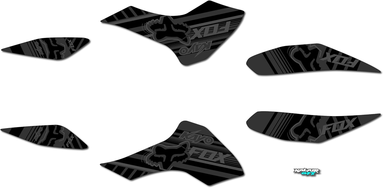 Kalair GFX Graphics Kit for Kayo SPORTS ATV FOX-70, AY-70, STORM-70 ...