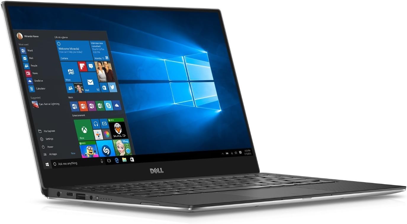 Amazon.com: Dell XPS 9350-1340SLV 13.3 Inch Laptop (Intel Core i5, 8 GB ...