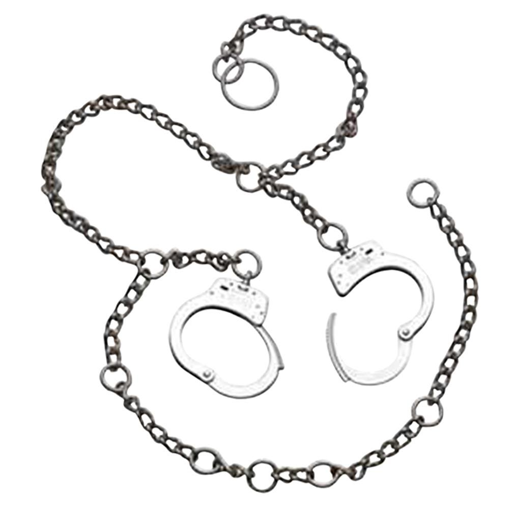 Amazon.com: SMITH & WESSON Belly Chains, Nickel, Two Cuffs Seperated ...