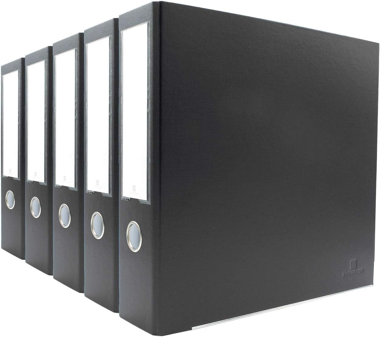 Amazon.com : Bindertek 2-Ring 3-Inch Premium Linen Textured Binder ...