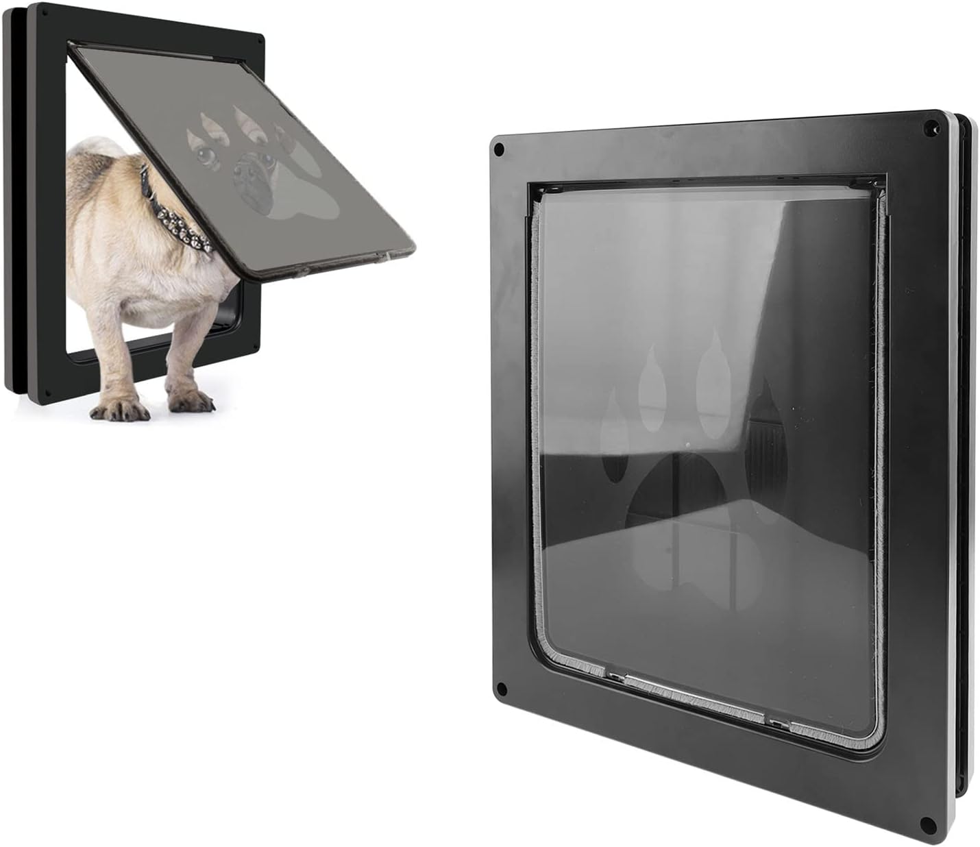 Dog Mate Large Dog Door, Easy Installation in UPVC Doors, Walls, and ...