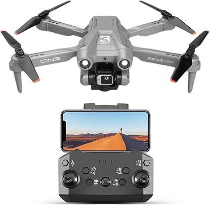 Drone met camera 4K Professional, drone voor volwassenen WiFi FPV ...