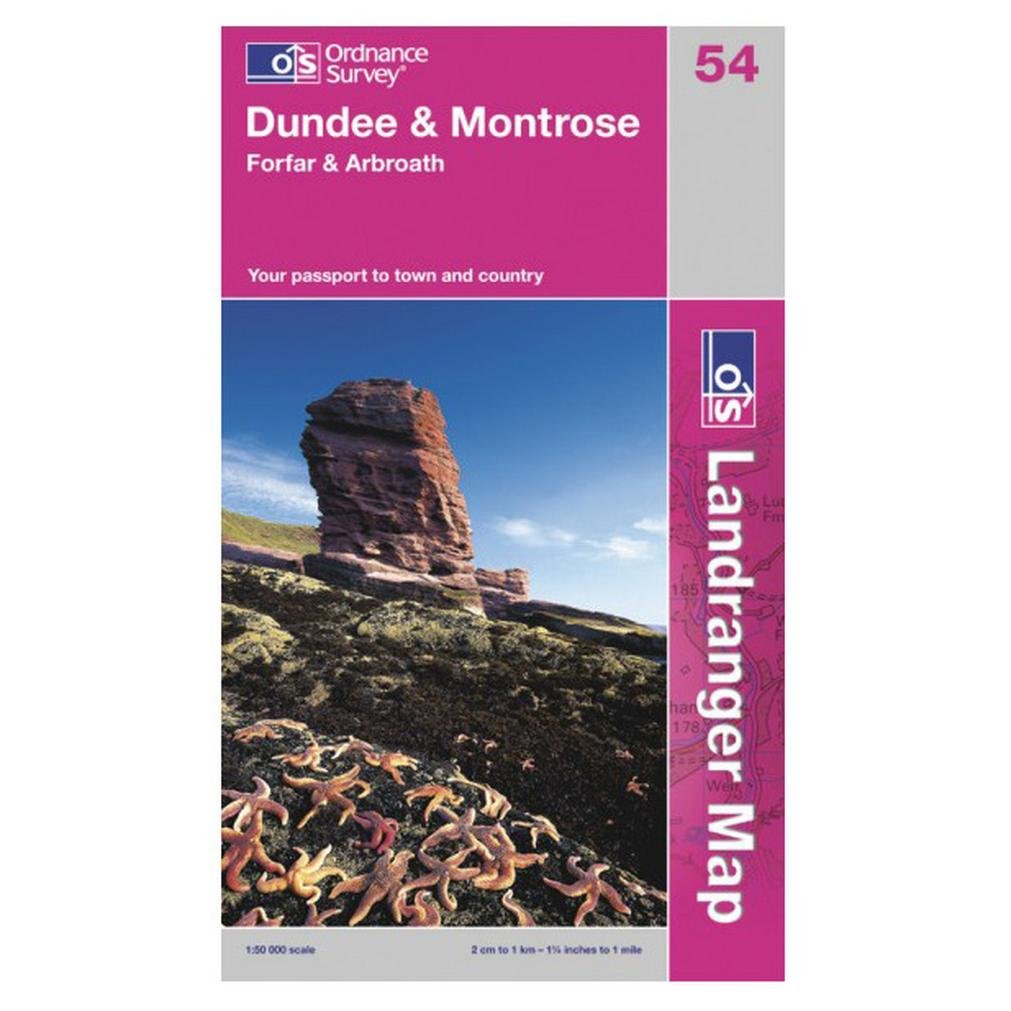 Dundee and Montrose, Forfar and Arbroath: Sheet 54 (OS Landranger Map ...