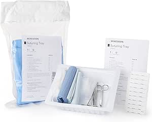 Amazon.com: Suture Tray McKesson, McKesson Brand 7478, 1 Count ...