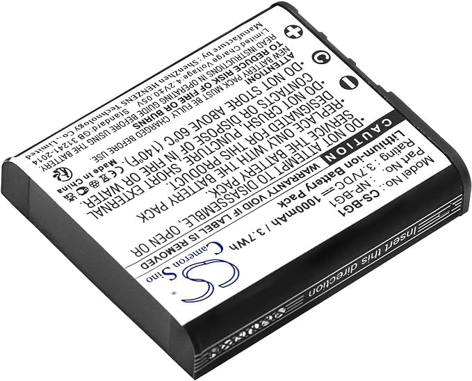 Buy Battery for Sony Cyber-Shot DSC-W100 DSC-W100B DSC-W100S DSC-W110 3 ...