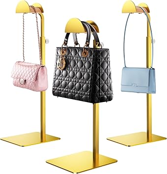 Amazon.com: TIPSYTREE 3 Pack Purse Display Stand, Adjustable Height ...