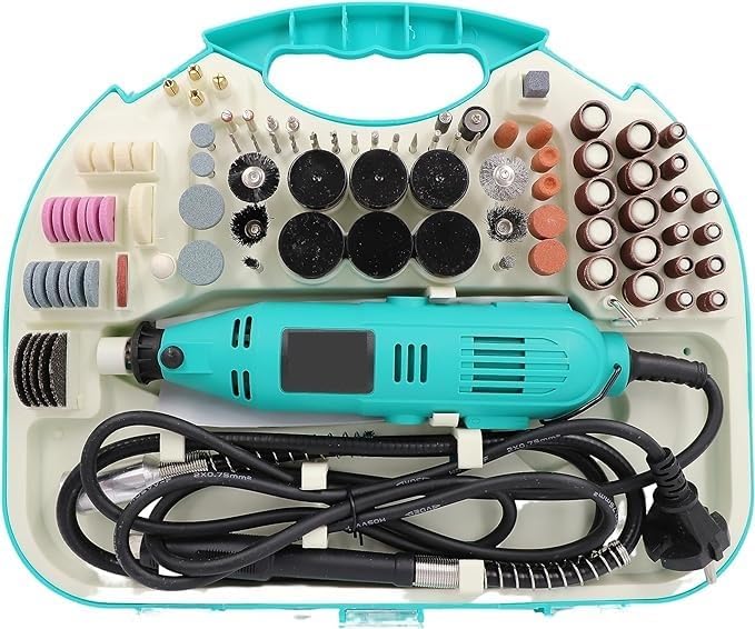 BOSS LIFE STYLE Rotary Tool Kit with MultiPro Keyless Chuck and Flex ...