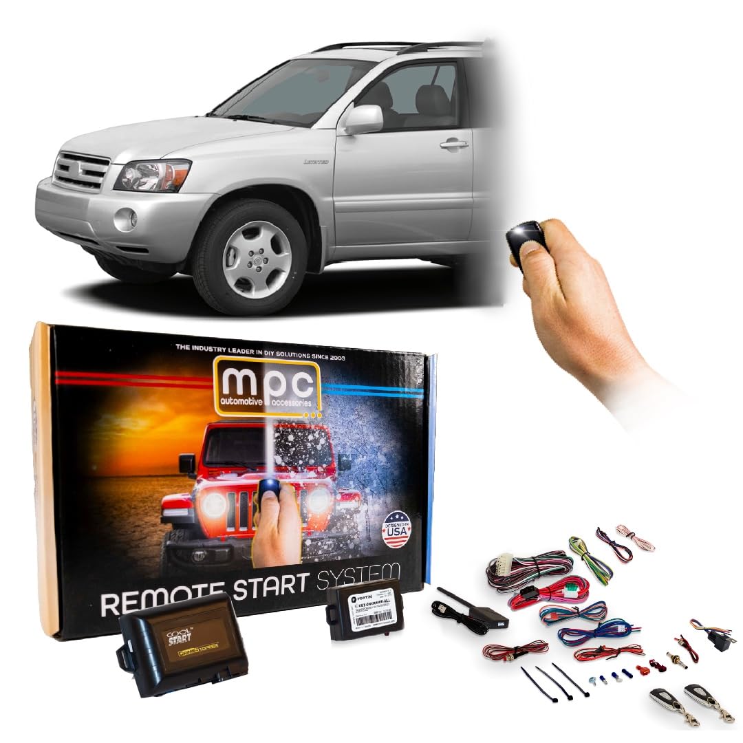 Amazon.com: MPC Complete 1-Button Remote Start Kit Compatible with ...