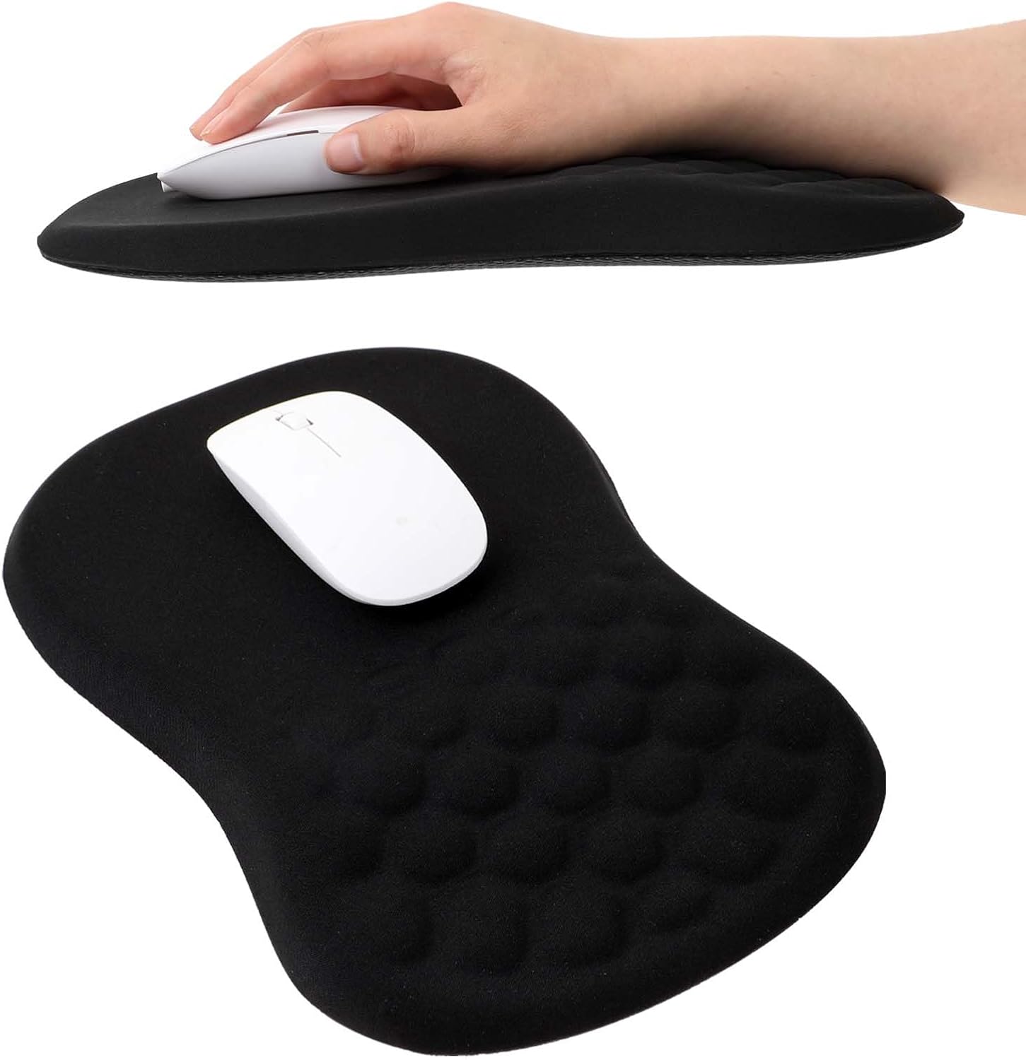 Amazon.com: Qianyu Ergonomic Mouse Pad with Massage Design Wrist Rest ...