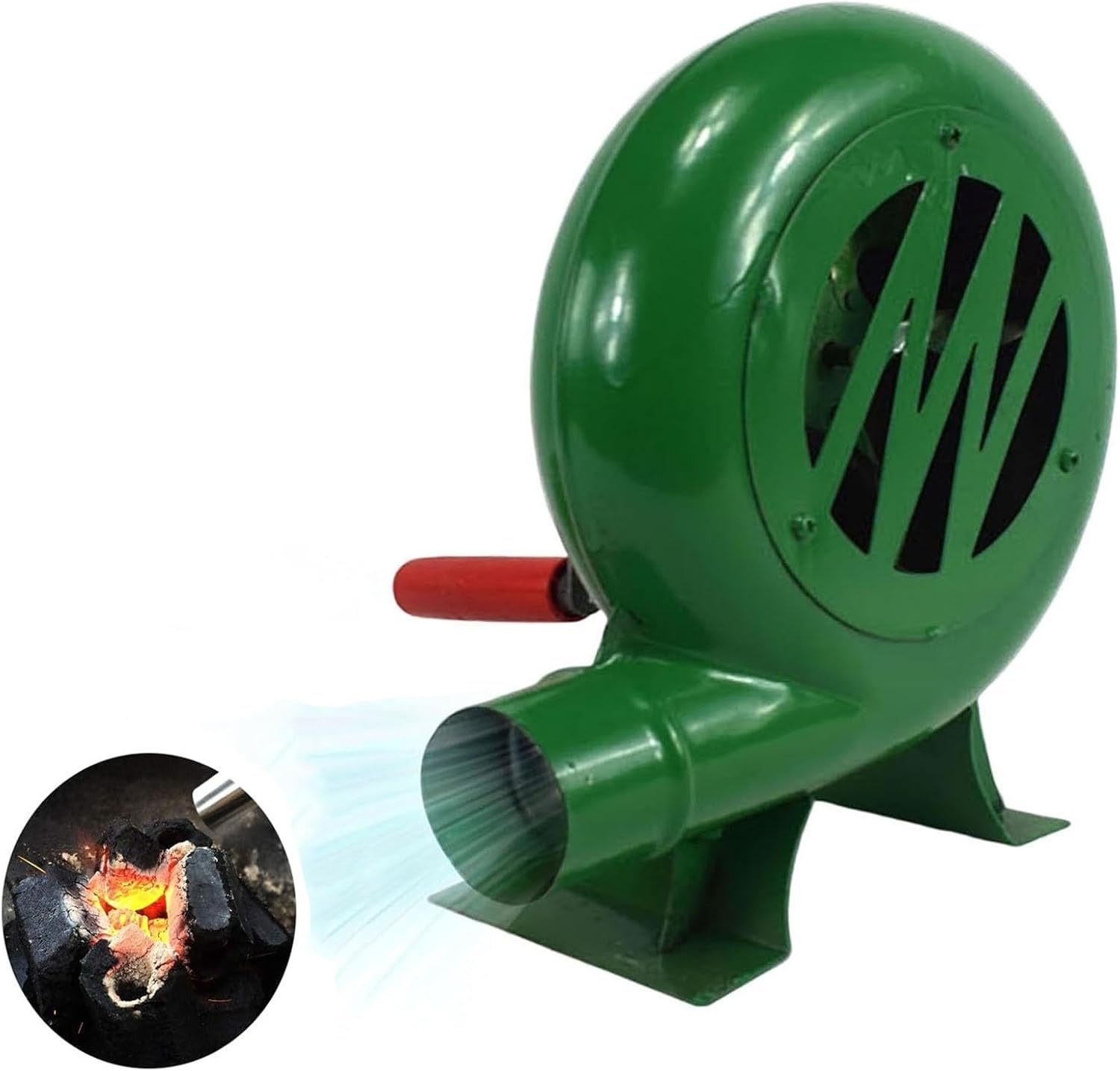Amazon.com: Hand Crank Blacksmith Forge Blower - Manual Iron Gear BBQ ...