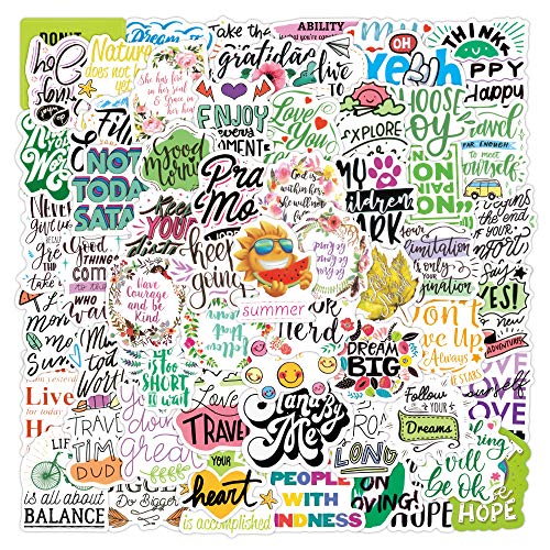 Inspirational Words Stickers | 100PCS | Positive Motivational Quote ...