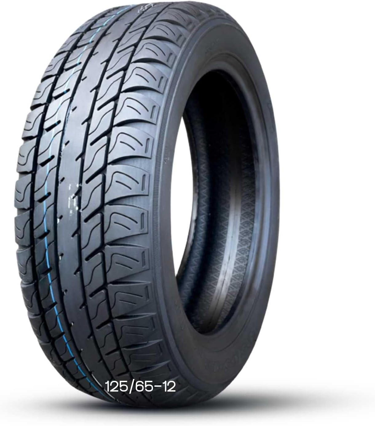 125/65-12 Tire, Tubeless, 51J, 225KPA, Maximum load: 429 lbs, 1PC 125 ...