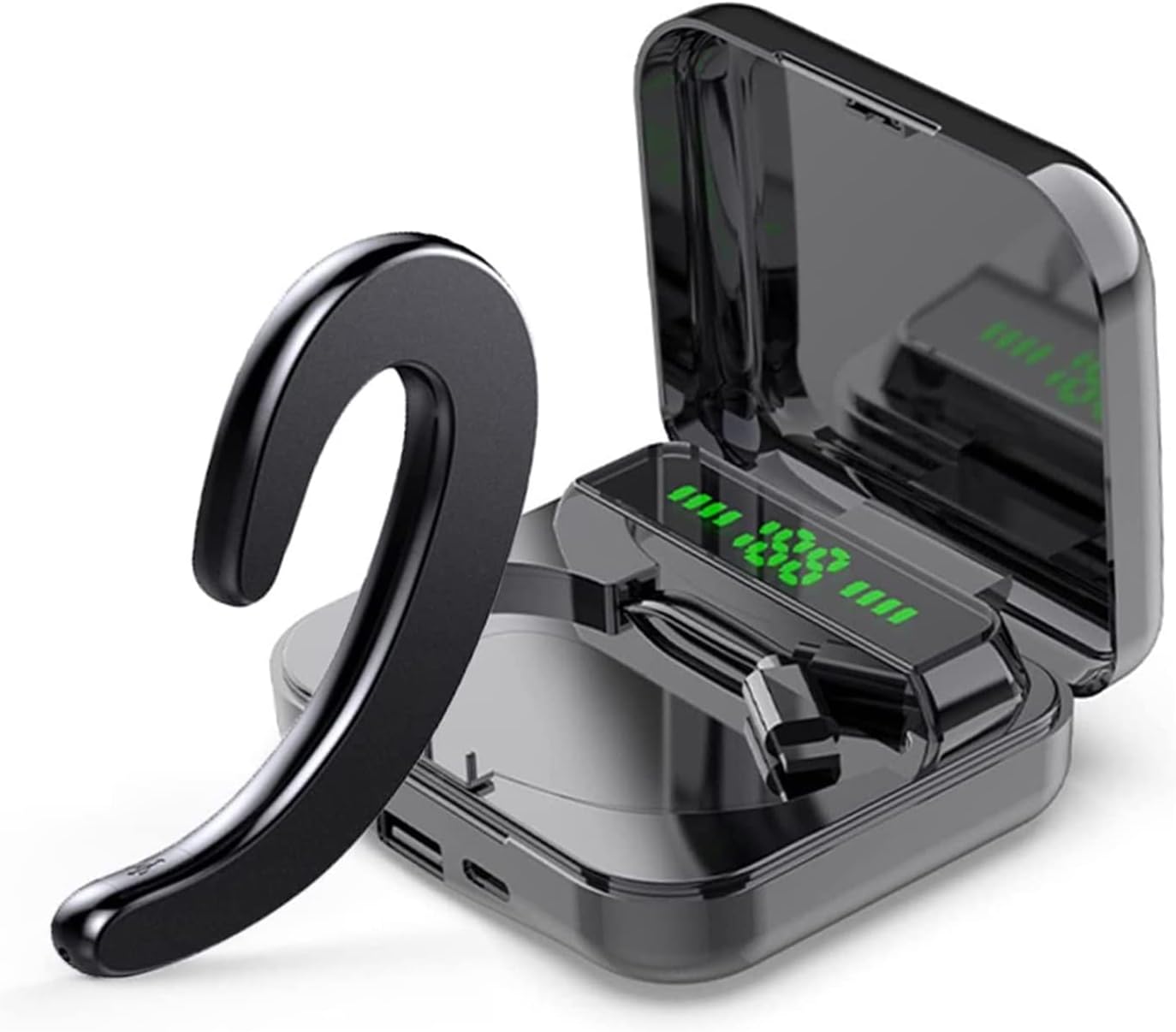 Amazon.com: ESSONIO Open Ear Headphone Bluetooth earpiece for Cell ...