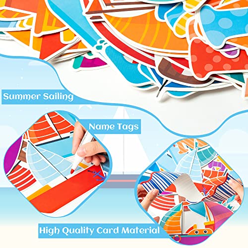 Snapklik.com : AsodSway 117Pcs Sailing Into Summer Cutouts Summer ...