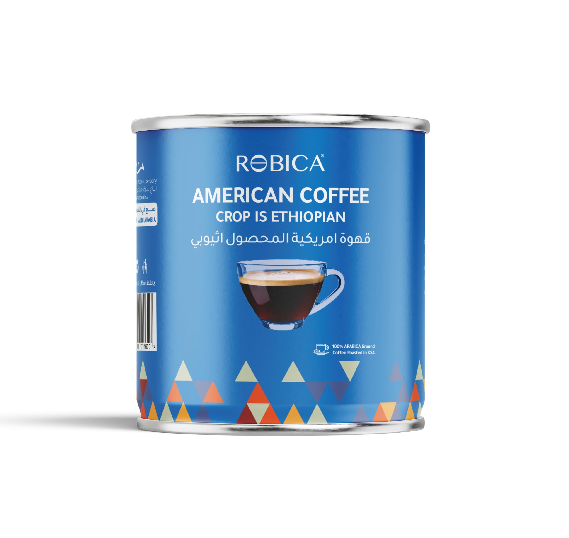 Robica Ethiopian Coffee 250g - 100% Arabica Ground Coffee, American ...