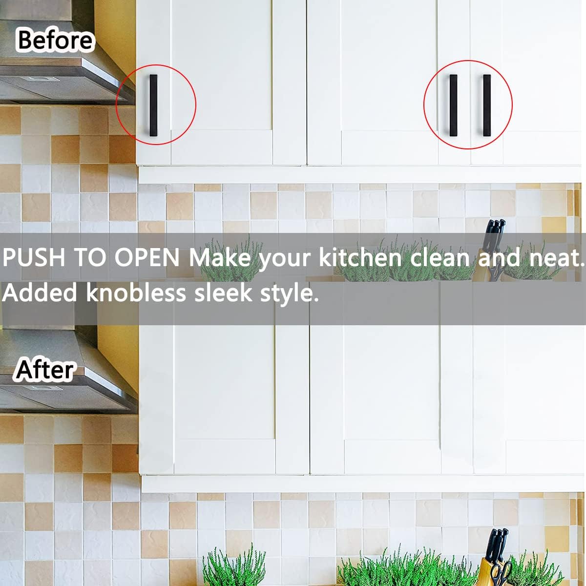 Self-Closing Push to Open Cabinet Hardware CBRIVE 4 Australia | Ubuy