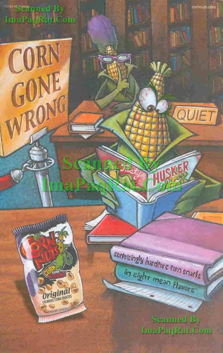 Amazon.com: Corn Nuts: Original: Corn Gone Wrong: Library Librarian ...