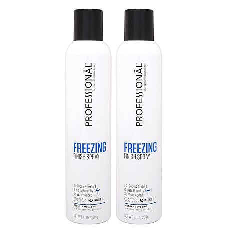 Amazon.com : Professional Freezing Finish Hair Spray - (2-Pack) 10 oz ...
