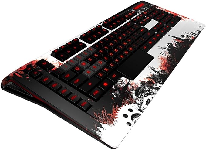 Guild Wars 2 Edition Gaming Series Steel Keyboard (US-Layout) : Amazon ...