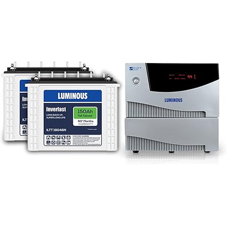 Luminous Hkva 2 Kva Sine Cruze Wave UPS Inverter (Silver) : Amazon.in ...