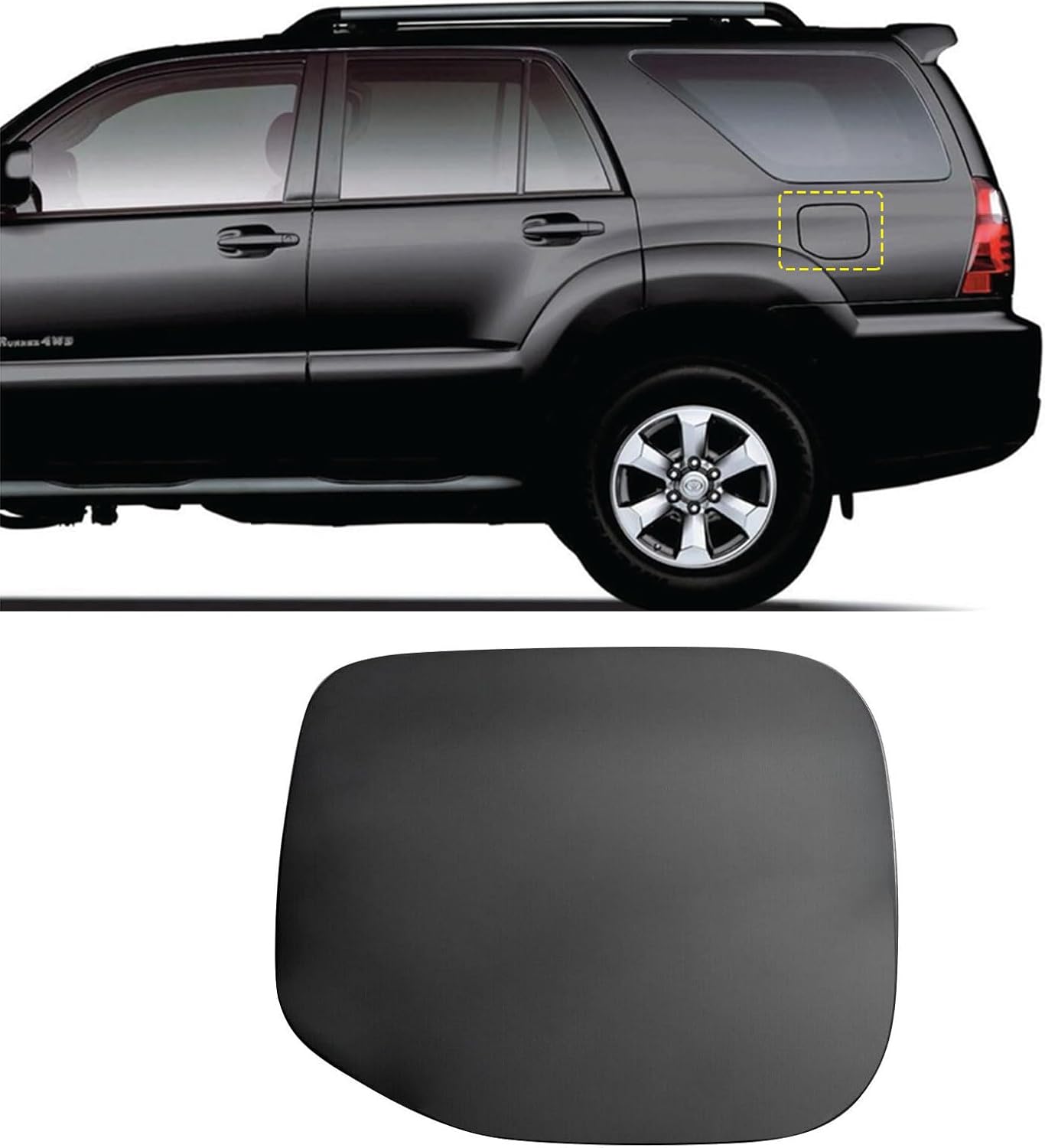 Amazon.com: Gas Tank Door, Fuel Cap Filler Cover Lid Access Door Fits ...