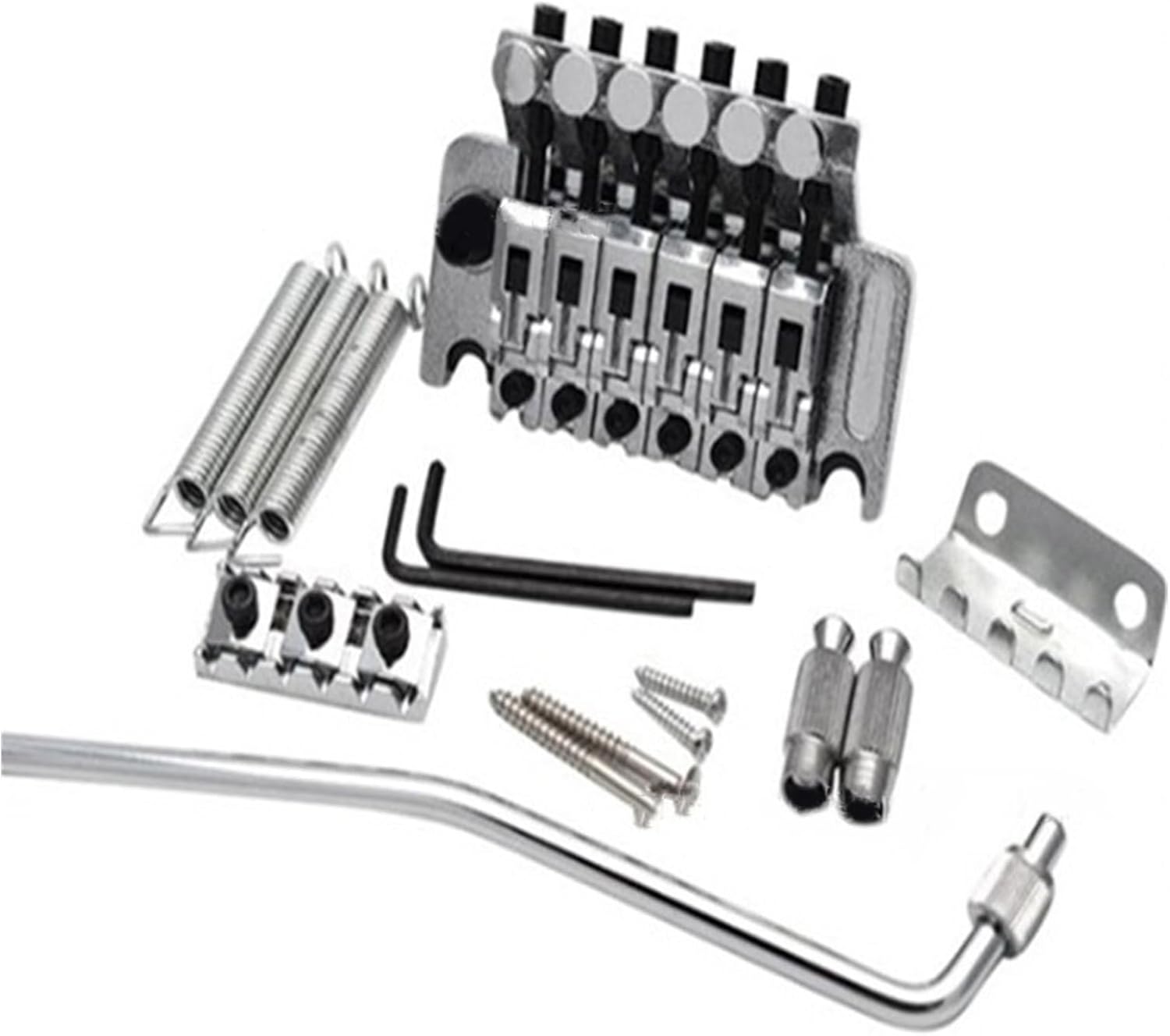 Amazon.com - Electric Guitar Bridge Replacement Double-Shake Tremolo ...