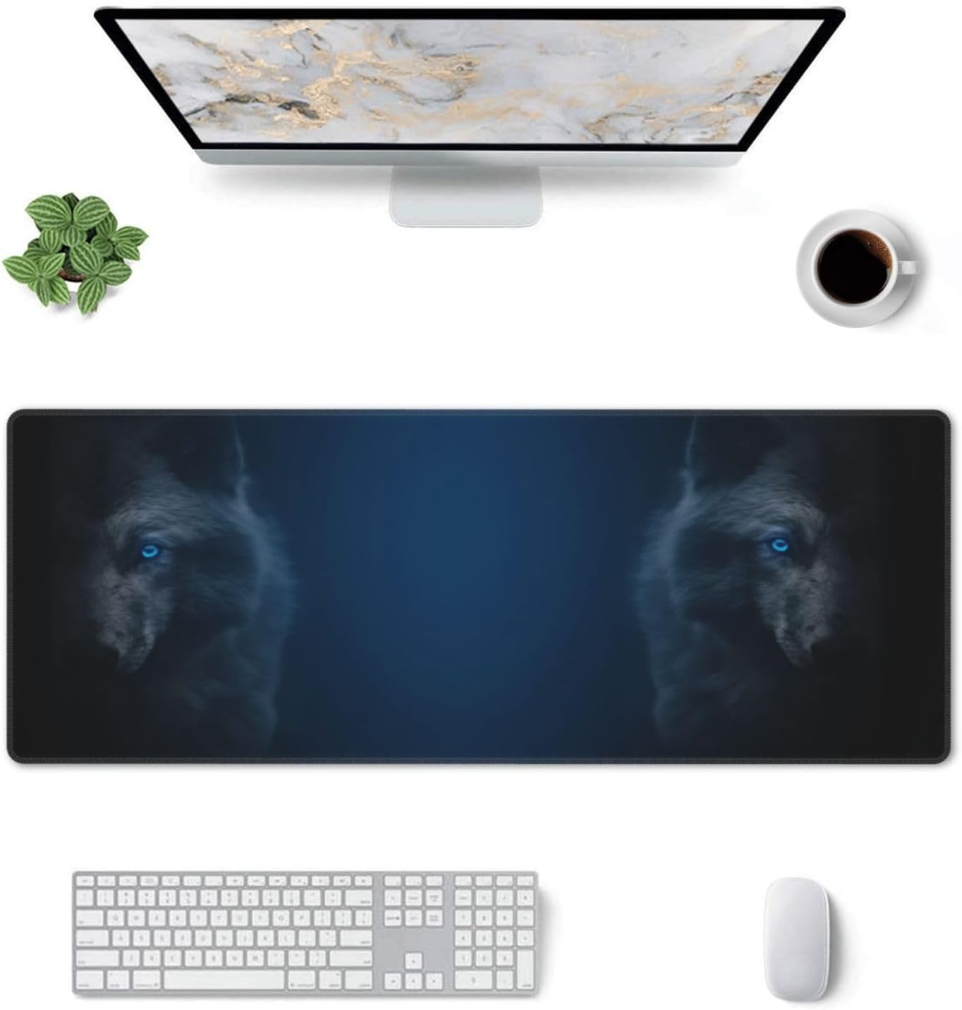 Amazon.com: Gaming Mouse Pad, Large Non-Slip Rubber Base Mousepad ...