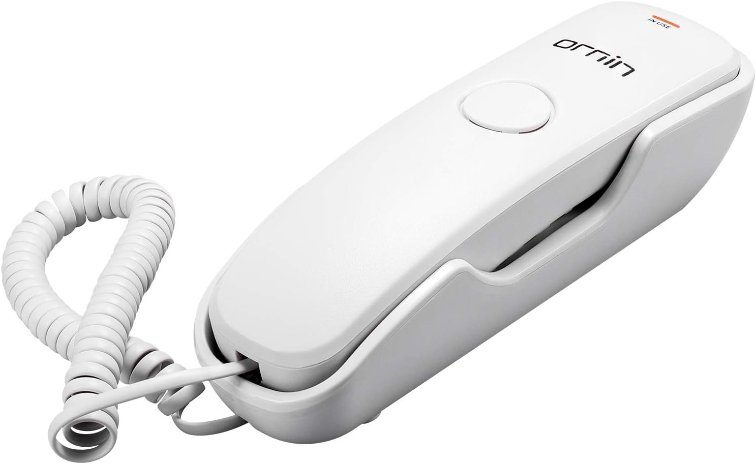 Ornin T102 Trimline Corded Telephone, Wall mountable, Last Number ...