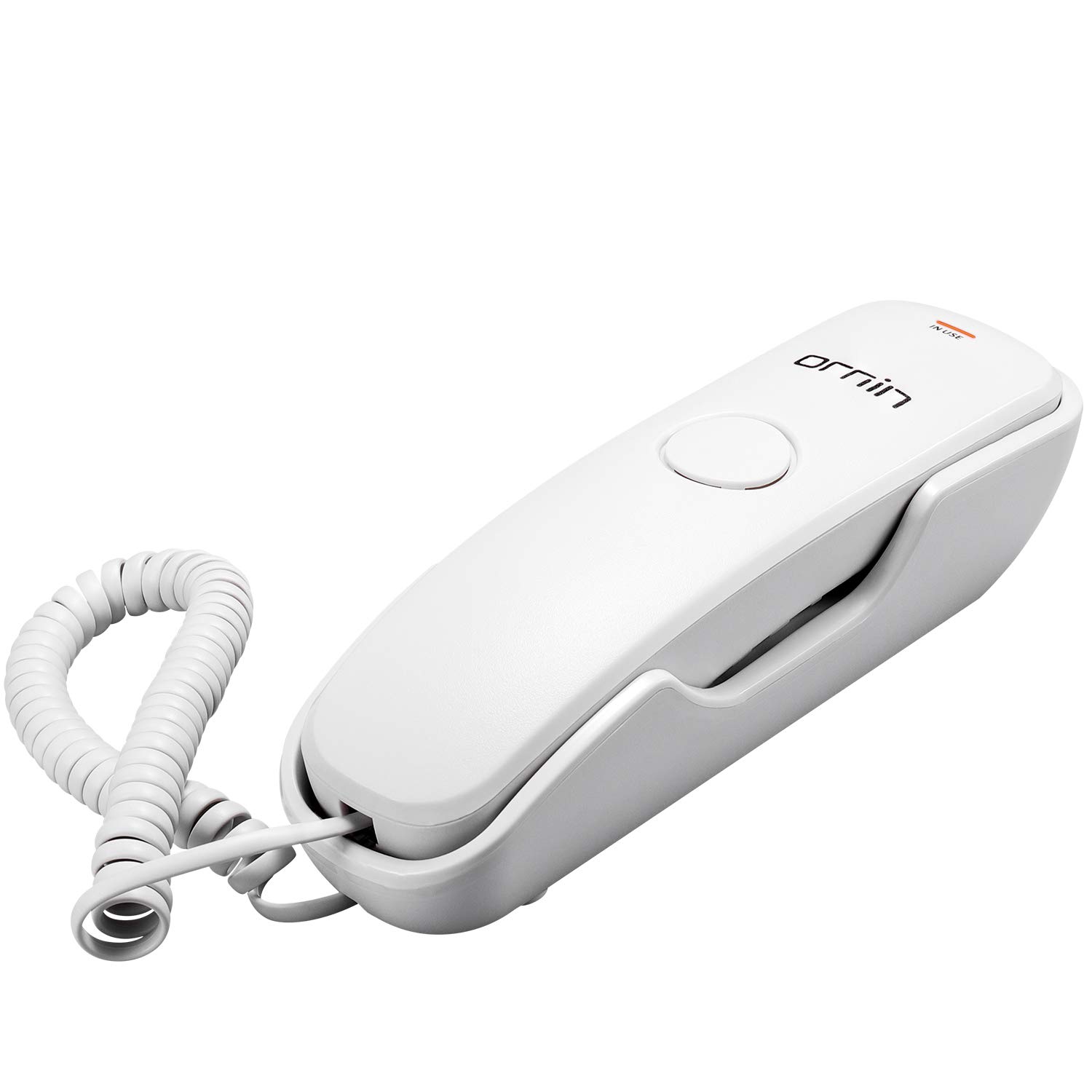 Ornin T102 Trimline Corded Telephone, Wall mountable(White) : Amazon.in ...