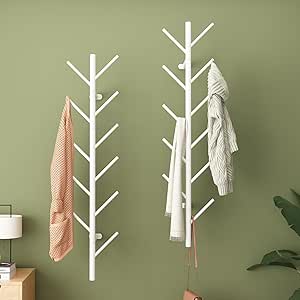 KADIGANG - Juego de 2 percheros modernos para montaje en pared, estante ...