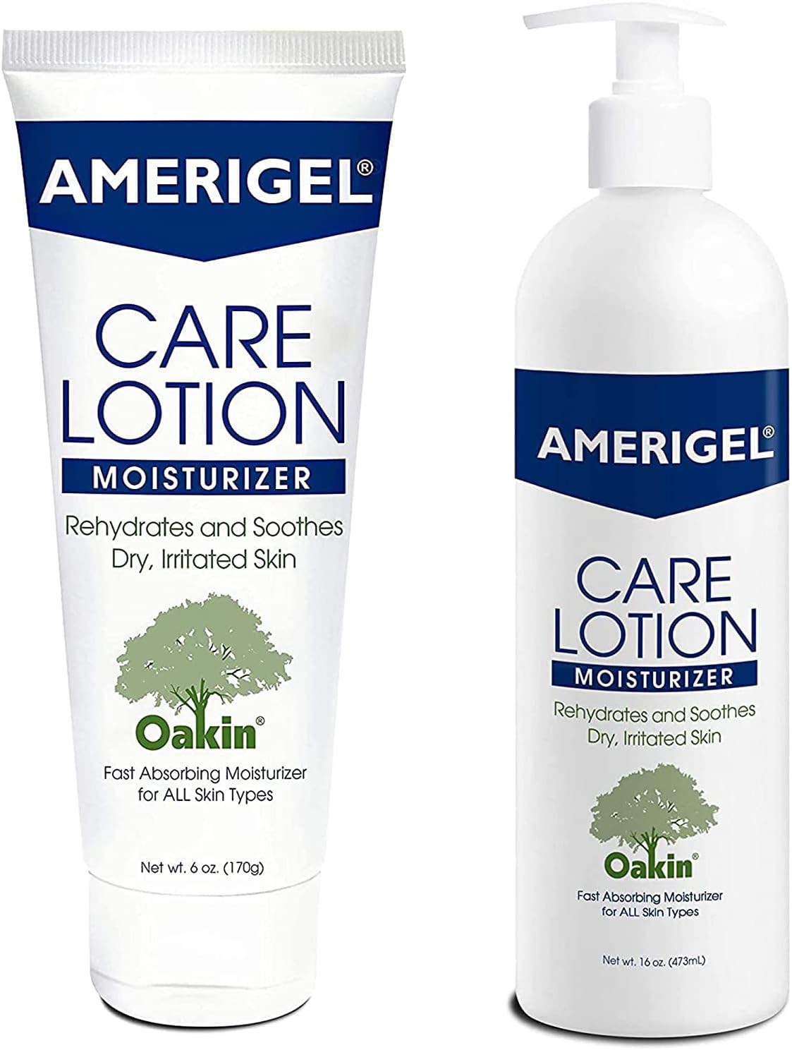 Amazon.com : AMERIGEL Care Lotion Bundle - Hypoallergenic Moisturizer ...