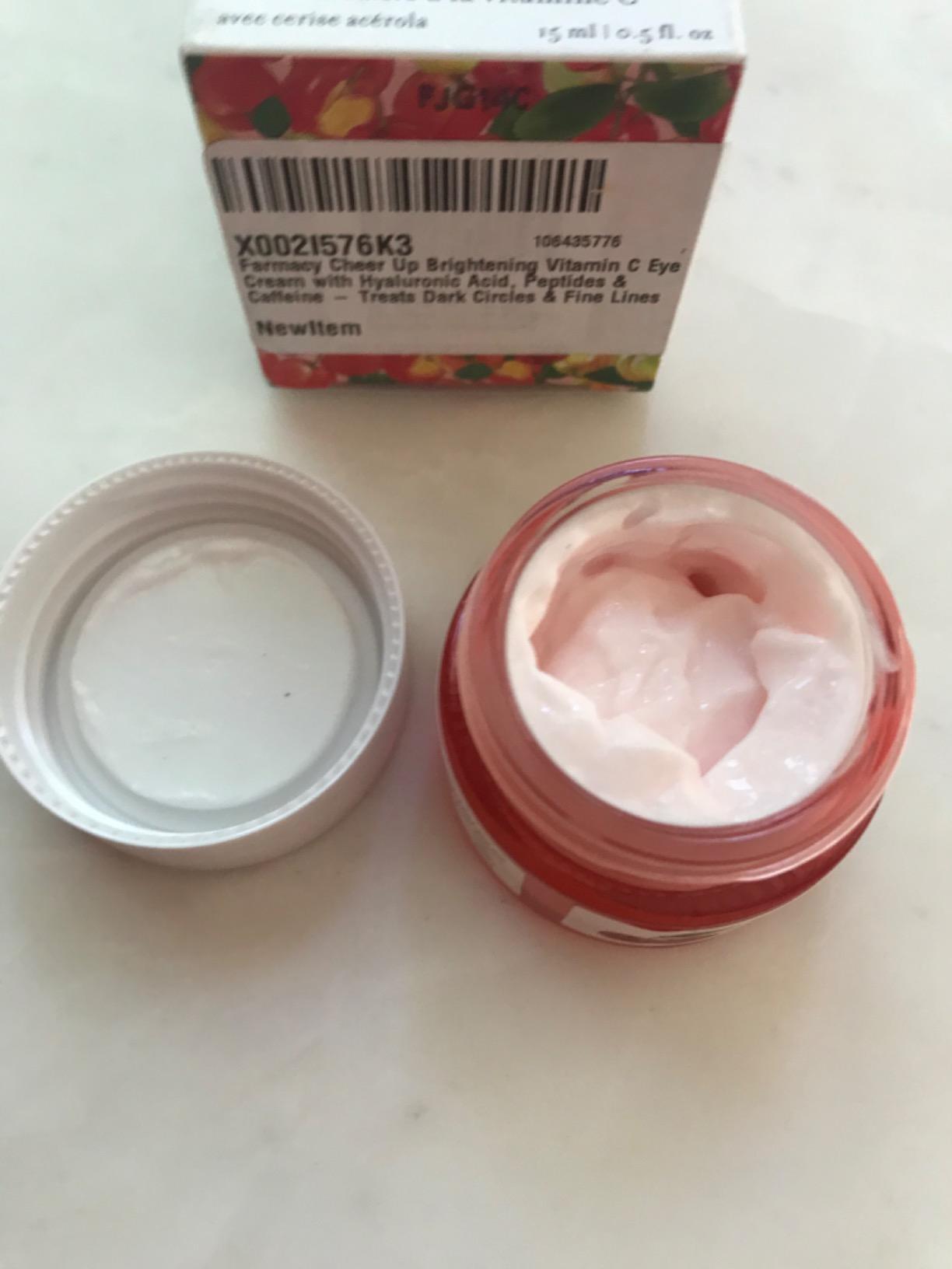 Amazon.com: Farmacy Cheer Up Brightening Vitamin C Eye Cream with ...