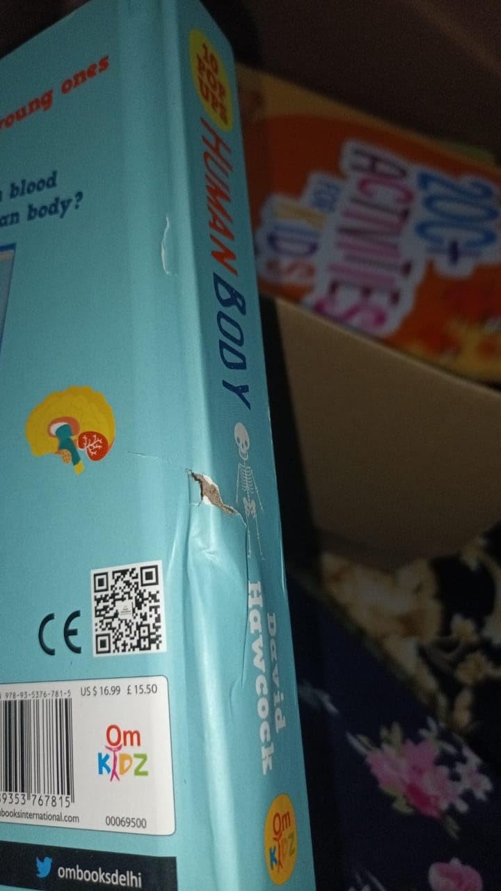 Pop Up Human Body Book for Kids: Amazing Anatomy | 3D Body Wonders ...