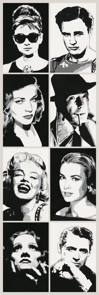 Amazon.com: 1 art1 44325 the actors Door Poster Hollywood Legends'I 158 ...