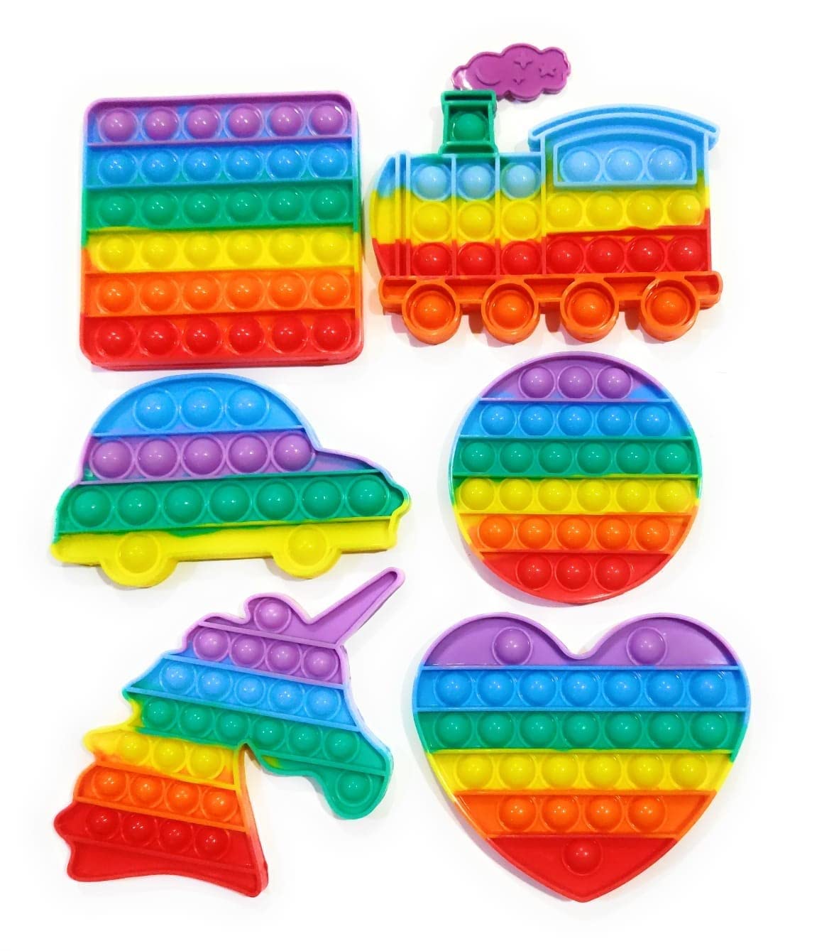 Buy MoldBerry Puppet Pop It Toys Bubble Fidget Sensory Anti Stress ...